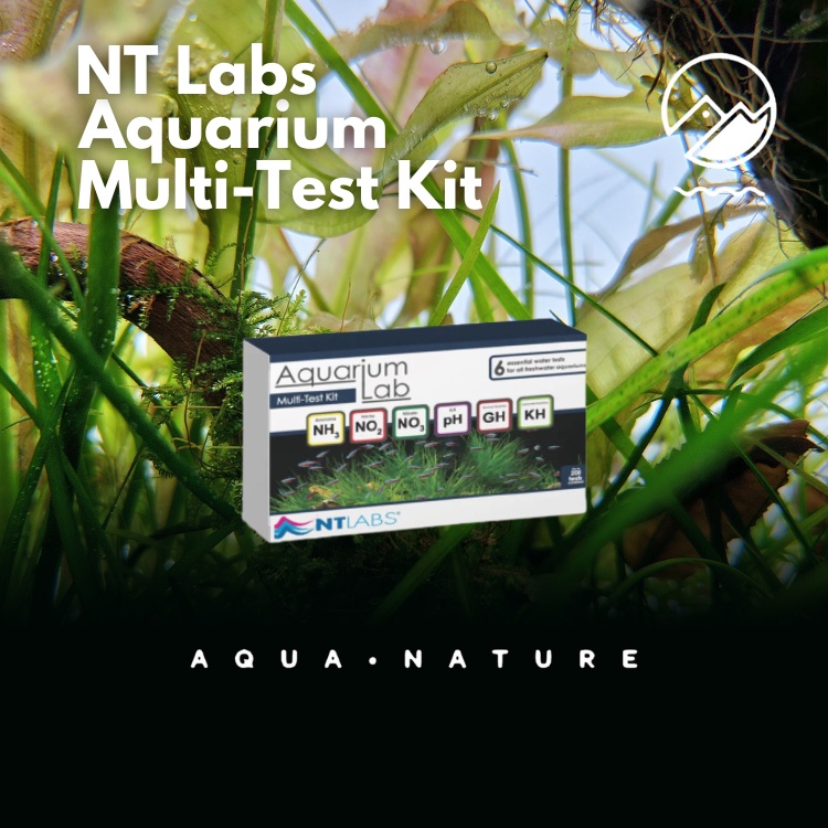 NT Labs Aquarium Multi-Test Kit (Ammonia/Nitrite/Nitrate/pH/GH/KH ...
