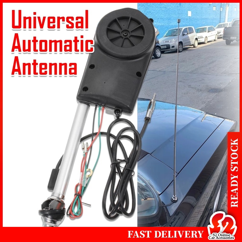 10 Head Car Automatic Power Antenna Universal Type Extra Power Fully ...