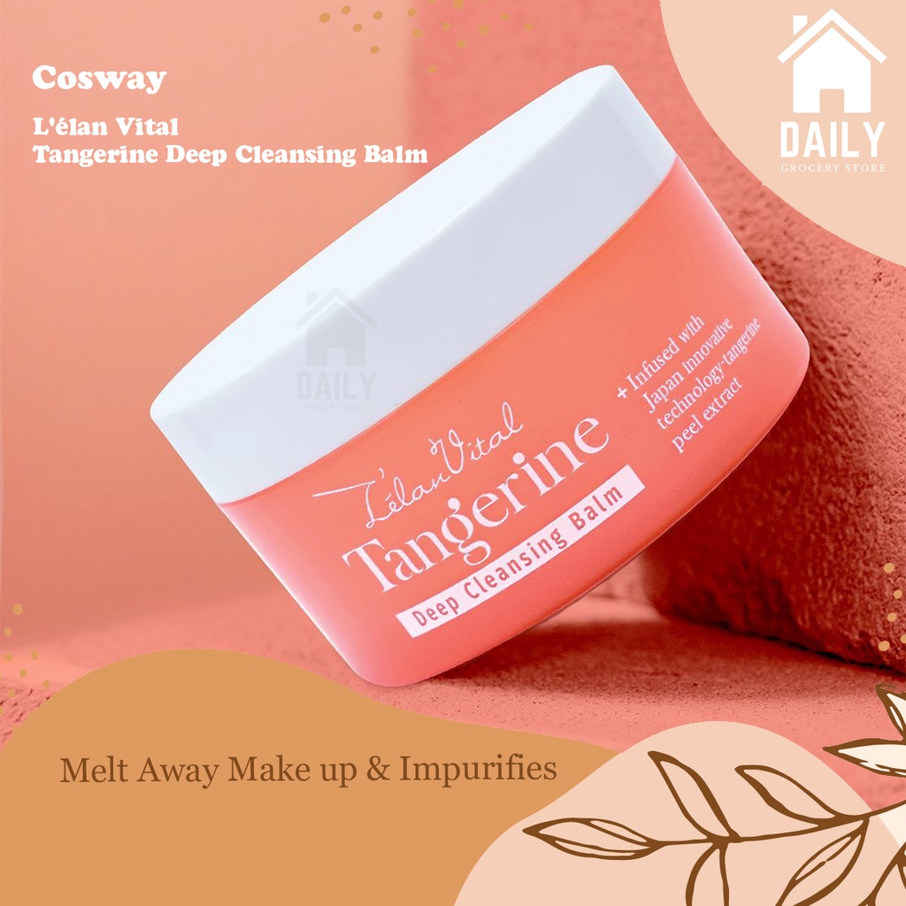 Cosway L'élan Vital Tangerine Deep Cleansing Balm Makeup Remover Balm ...