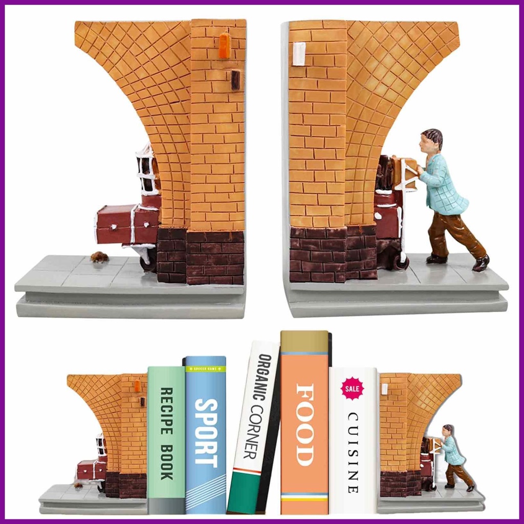 Wizarding World Decorative Bookends Book Nook Kit Decorative Book Nook ...