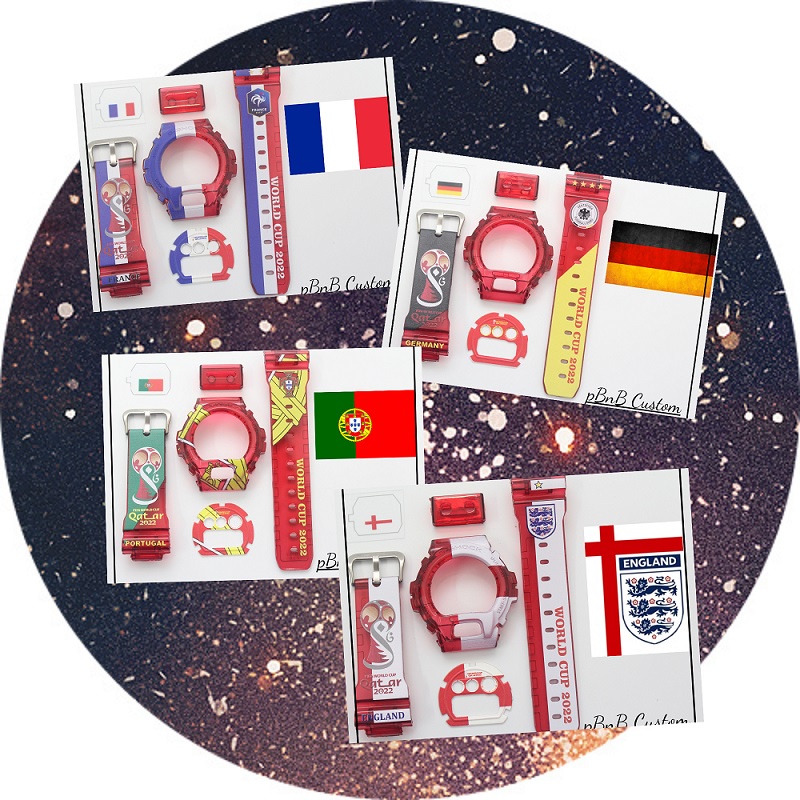 [pBnB]2022 WORLD CUP Custom Band AND BEZEL | Shopee Malaysia