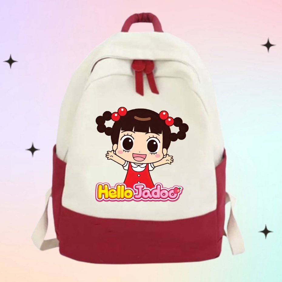 Hello JADOO PRIMARY SCHOOL CHILDREN'S BACKPACK BAG | Shopee Malaysia