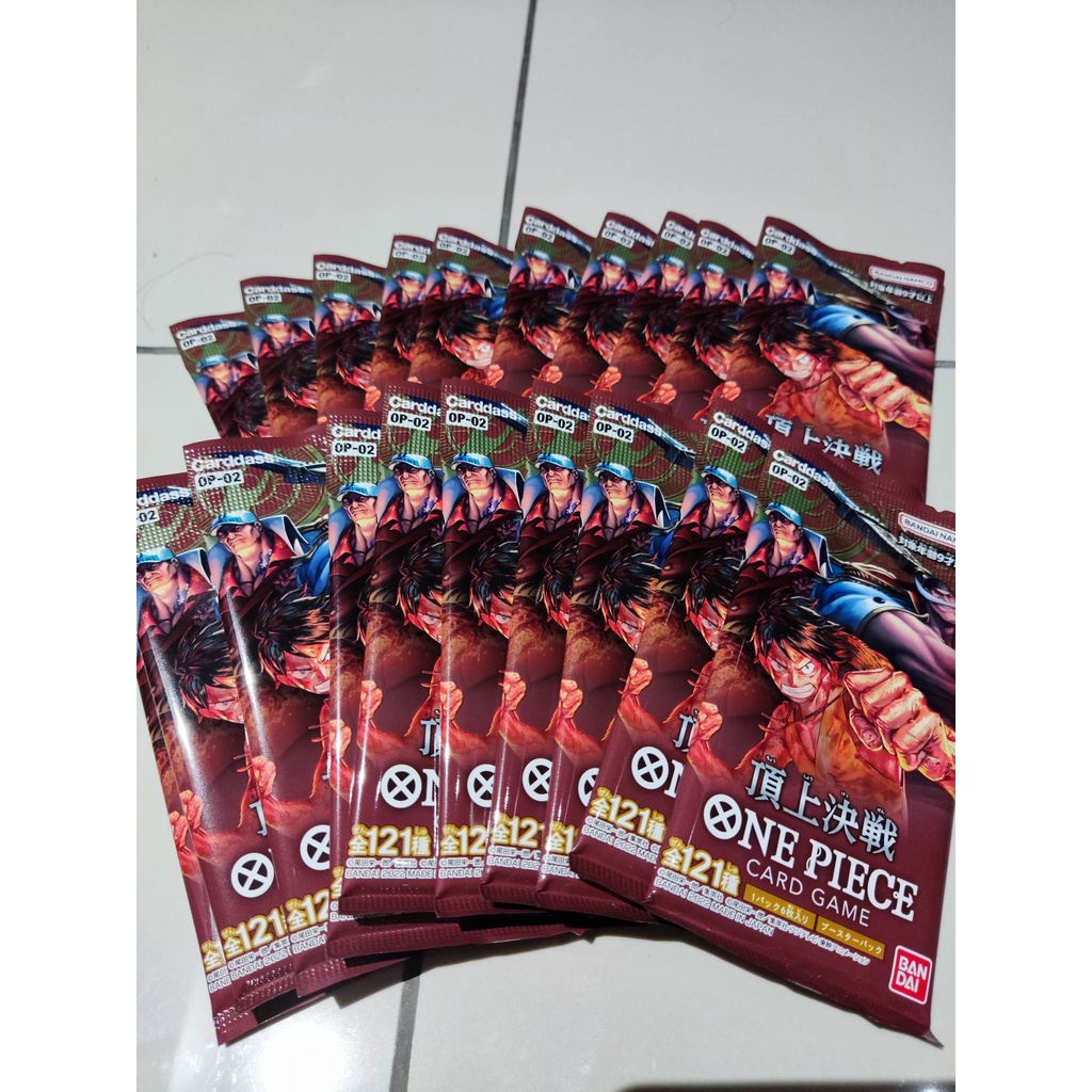 OP02 One Piece Card Game Japanese Paramount War Booster Pack (Ready ...