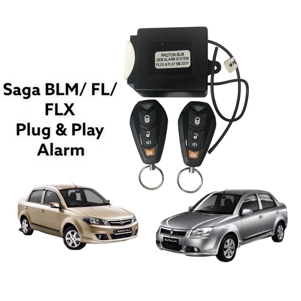 Proton Saga BLM / FL/ FLX OEM Plug & Play Car Alarm | Shopee Malaysia