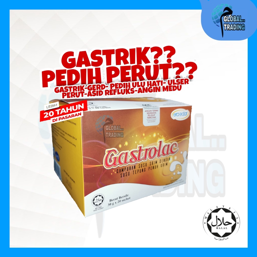 Gastrik SUSU GASTROLAC 600g Legakan Masalah Gastric Gerd Ulser ...