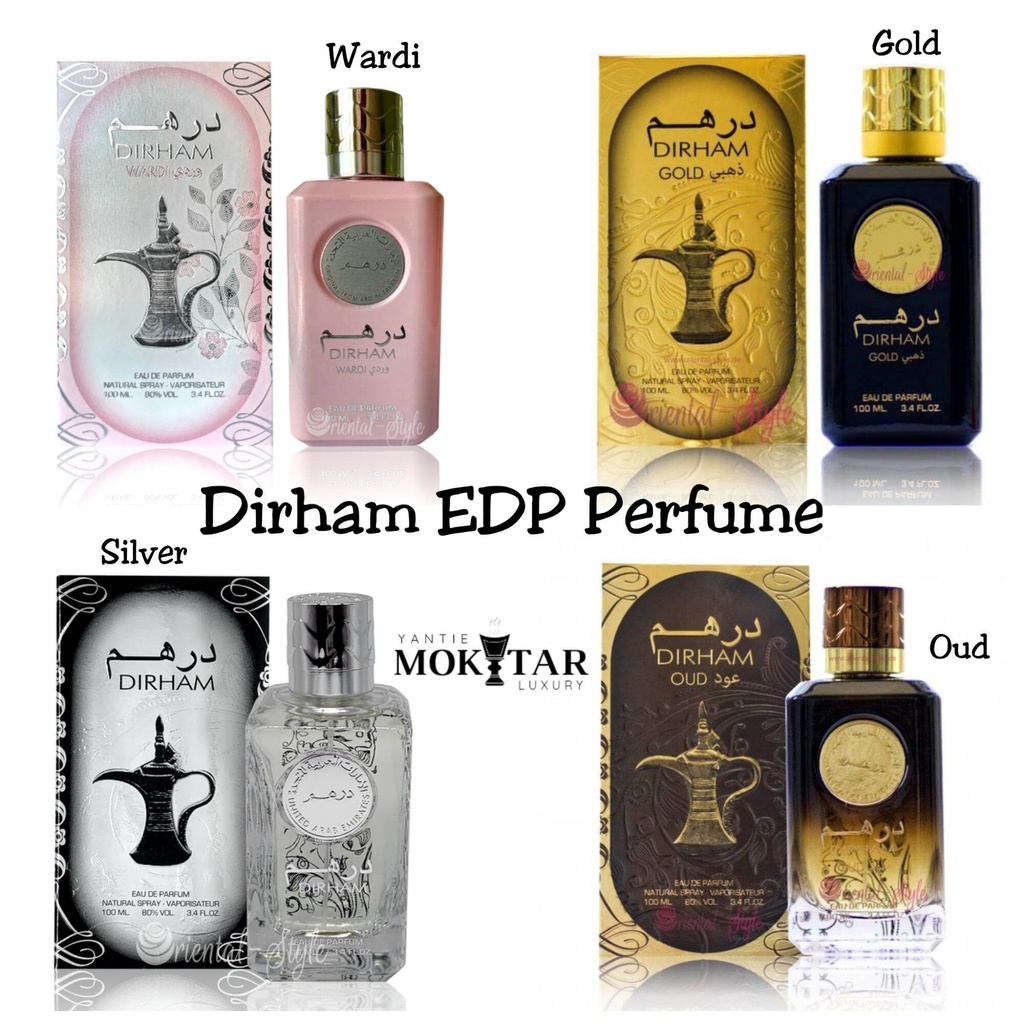 DIRHAM Perfume EDP Original from Dubai 100 ml 🌟 Original 🌟 | Shopee ...