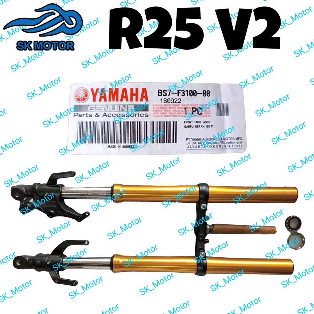 Yamaha YZF-R25 V2 R25 Original Front Fork Depan T Fork Under Bracket ...