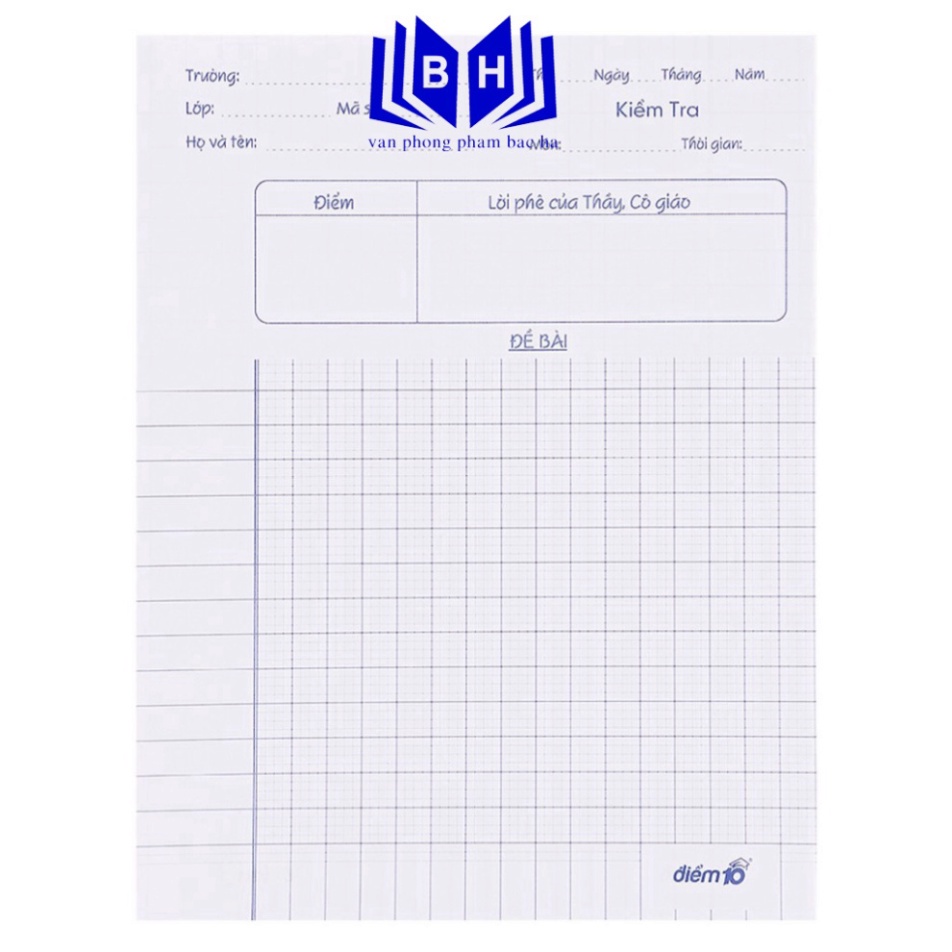 Score 10 Test Paper TP-GKT02 4 Square Cups 2X2 (20 double sheets, 6 ...