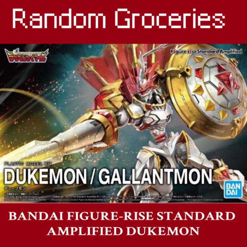 BANDAI FIGURE RISE STANDARD AMPLIFIED DUKEMON GALLANTMON | Shopee Malaysia