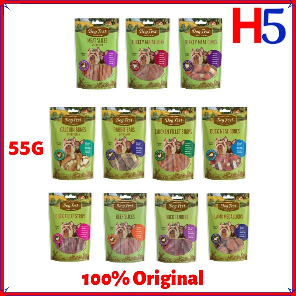 DOG FEST For Small Breed Dogs 55G Dog Treats/ Dog Snack | Shopee Malaysia