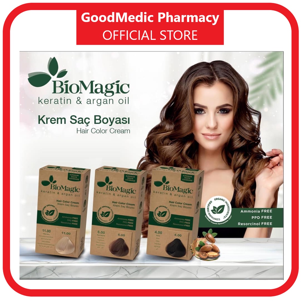 BioMagic Organic Hair Colour Cream | Shopee Malaysia