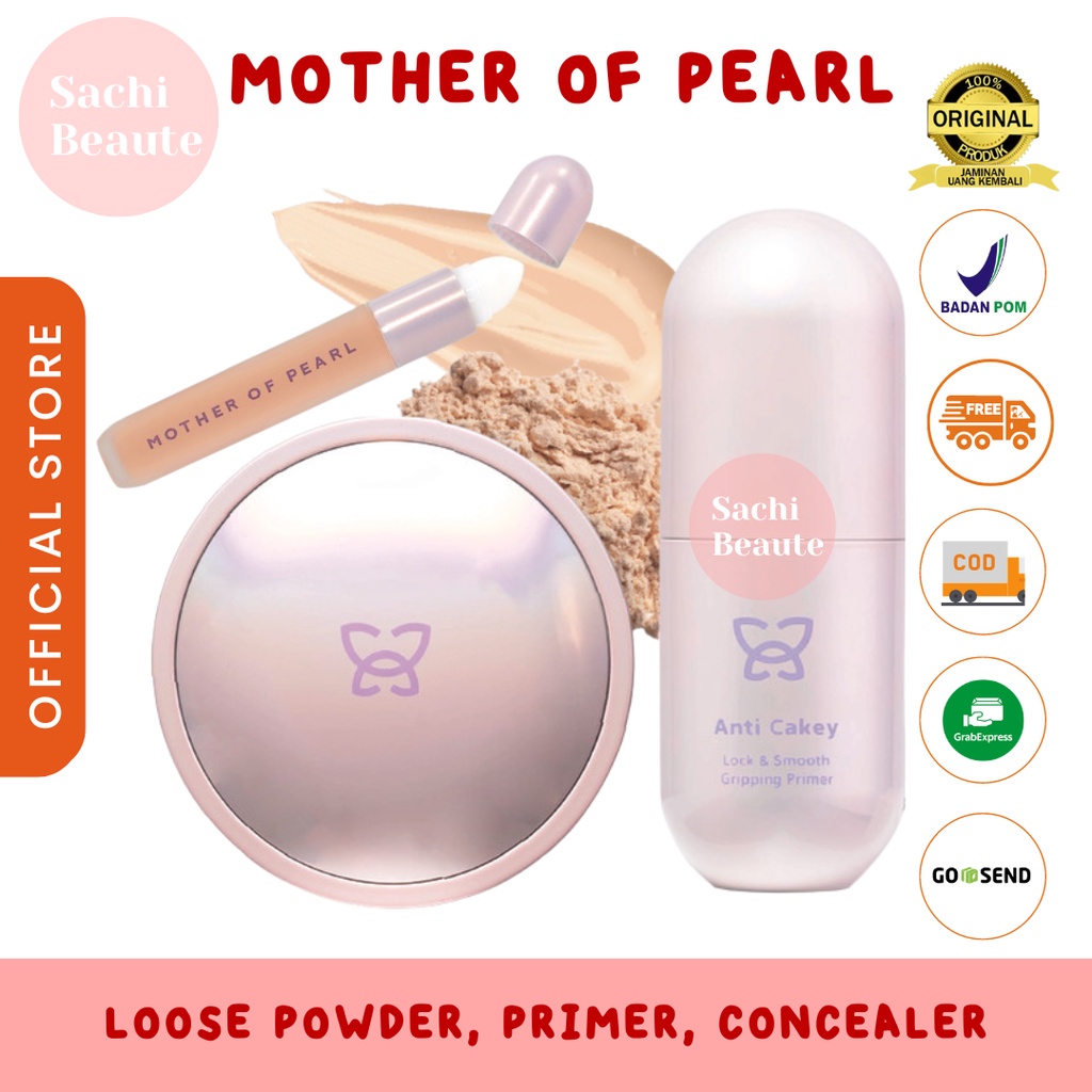 Mop Beauty Mother Of Pearl Loose Powder | Primer | Foundation ...