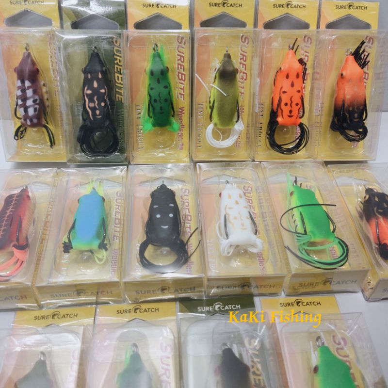 Surecatch Tiny Froggy 48mm/7g surecatch soft frog lure jump frog ...
