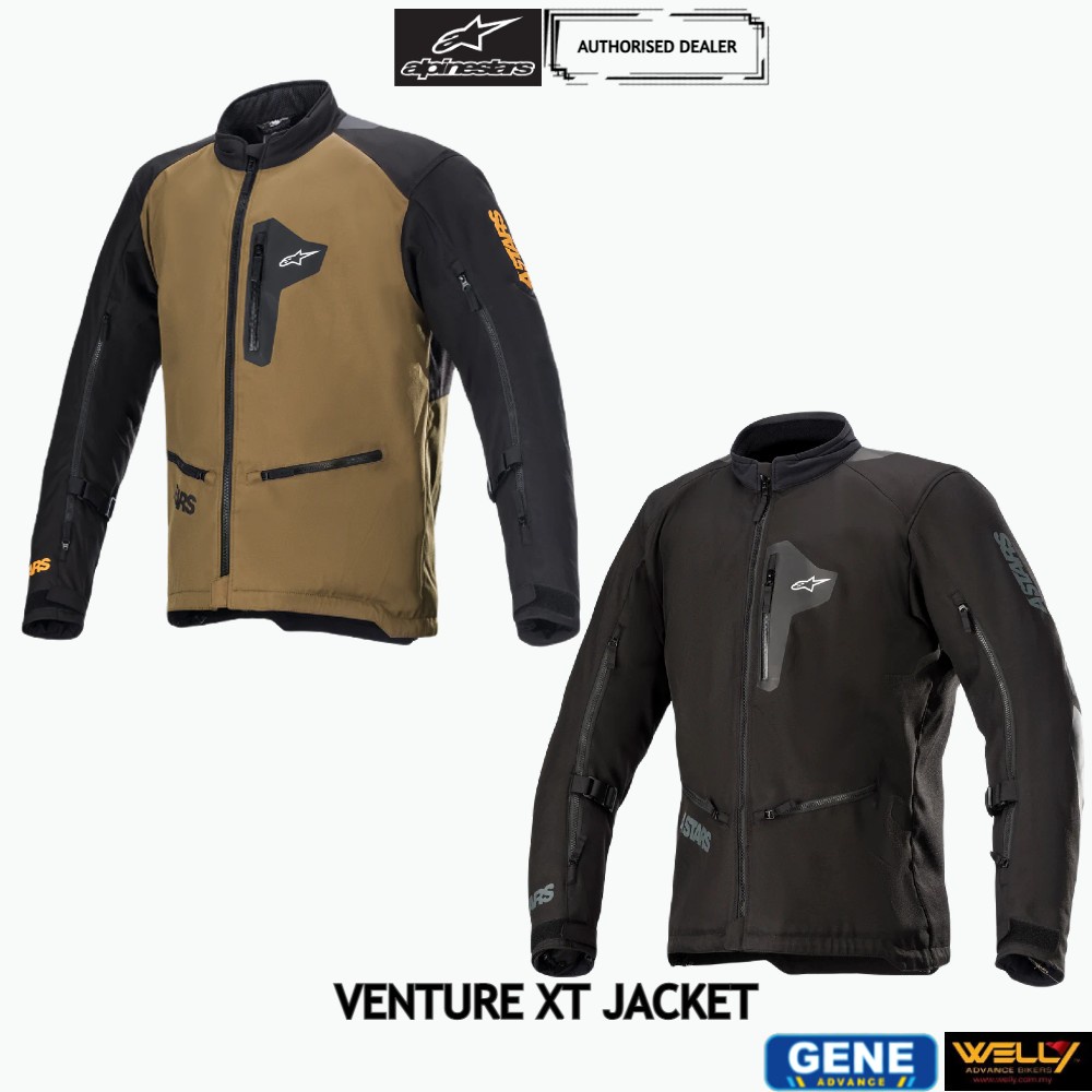 Alpinestars Venture XT Water Resistant Jacket Motorcycle Jacket 100% ...