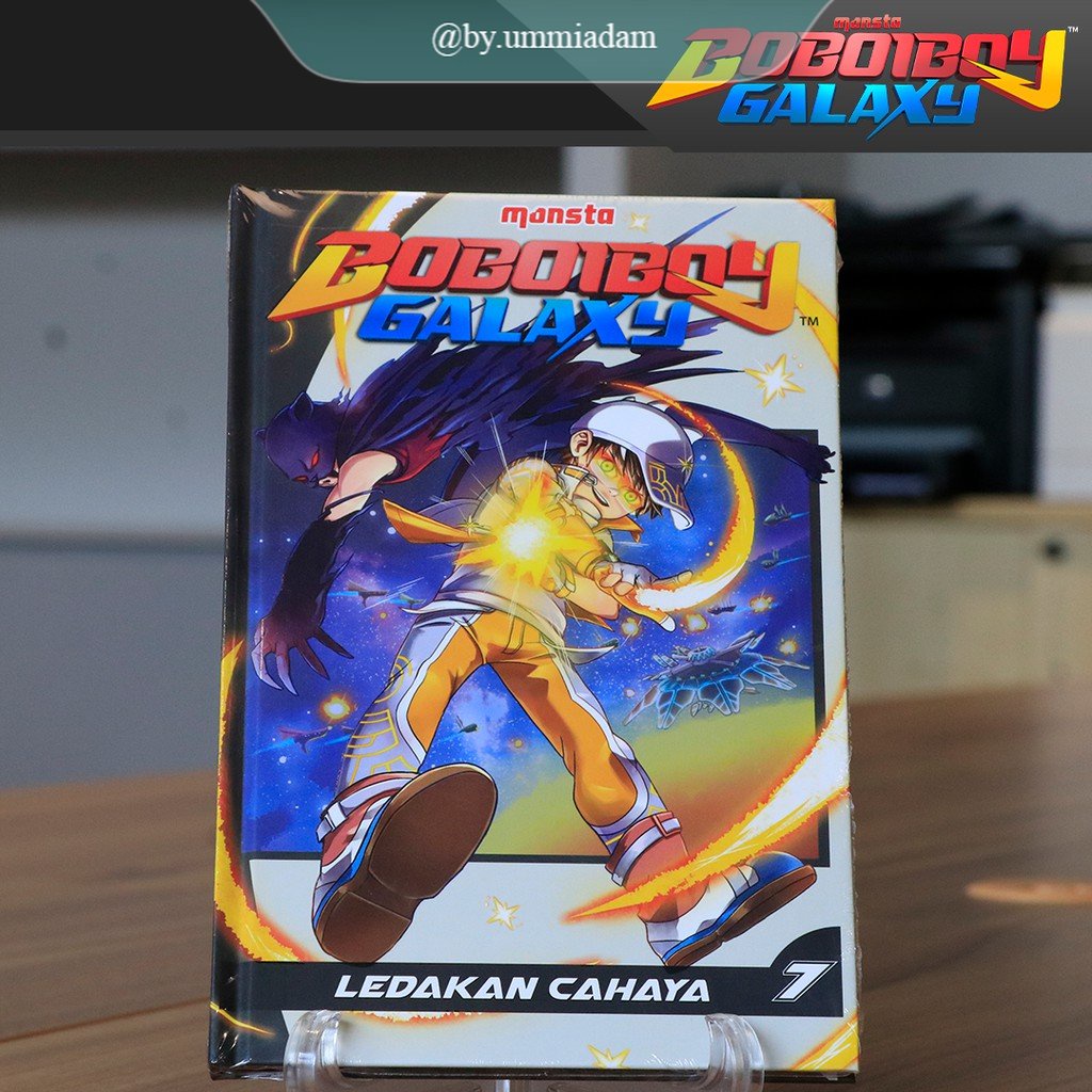 ANIMONSTA STUDIO ~ Komik BoBoiBoy Galaxy Vol. 7: Ledakan Cahaya (Hard ...
