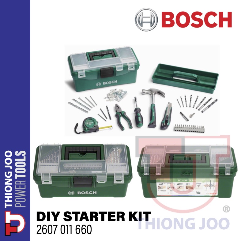 BOSCH DIY STARTER KIT 73PCS | Shopee Malaysia