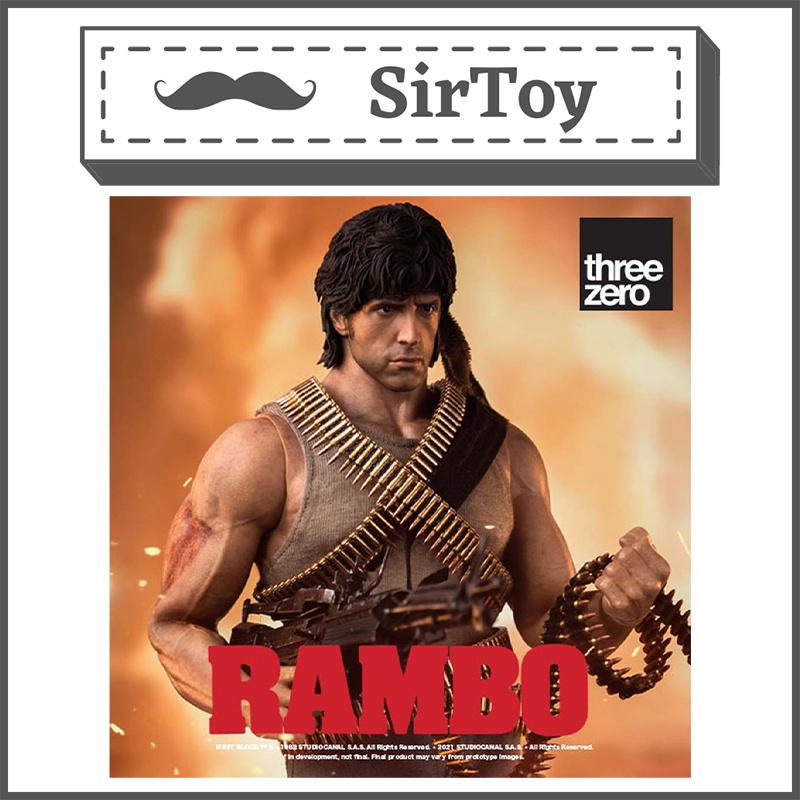 ThreeZero Rambo: First Blood - 1/6 John Rambo (3Z-0288) | Shopee Malaysia