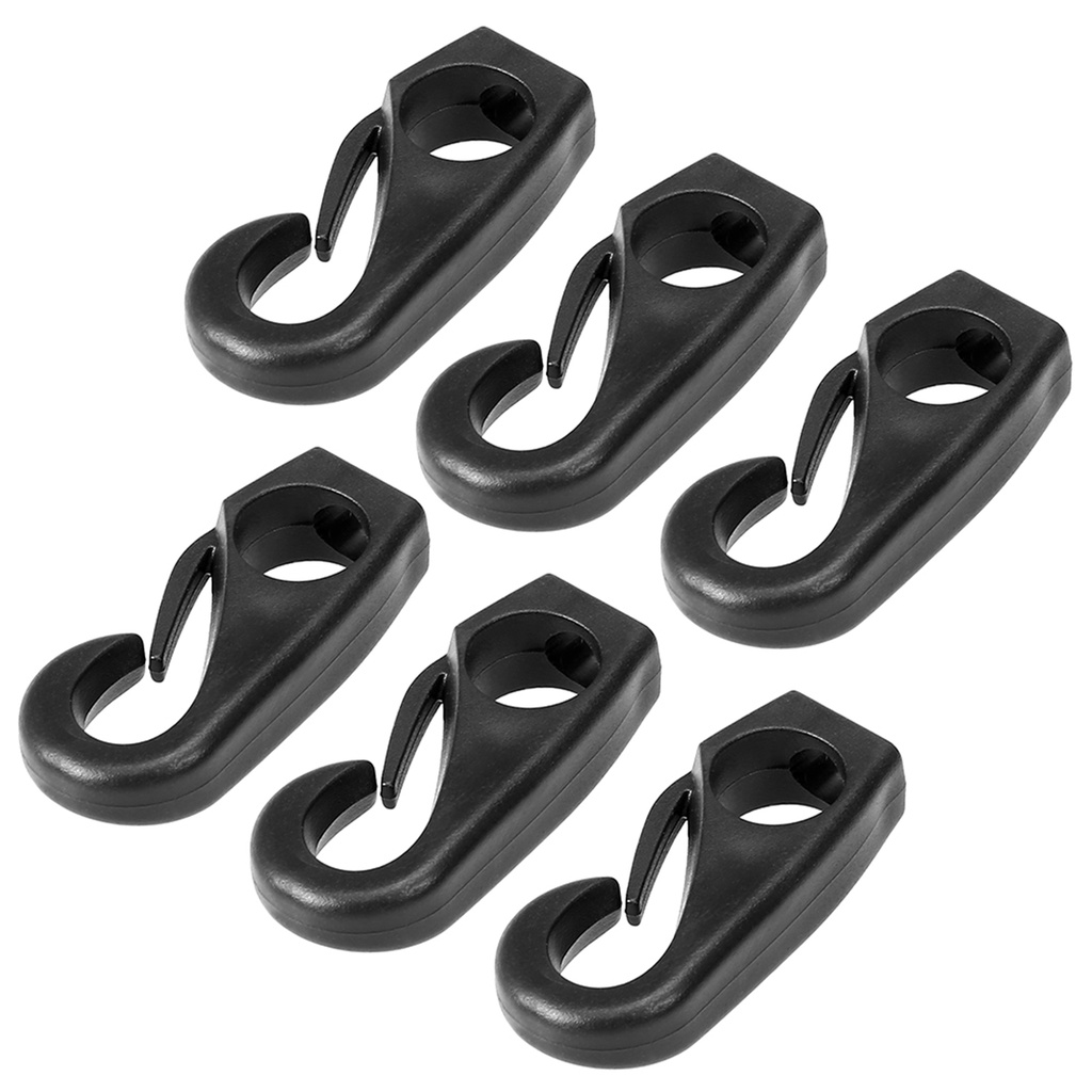 [Lixada MY Mall] 6Pcs Kayak Bungee Cord Hooks Clips Lashing Hooks for ...