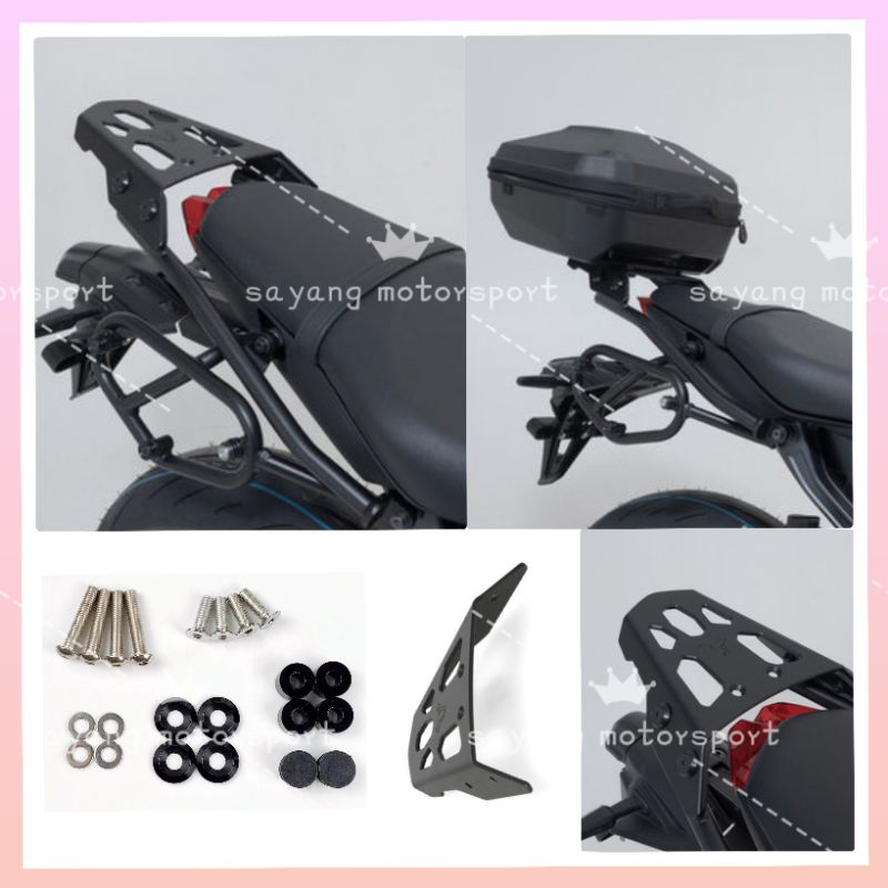 MT09 V1 V2 V3 2011-2022 REAR RACK LUGGAGE RACK CARRIER SHELF TOP BOX ...