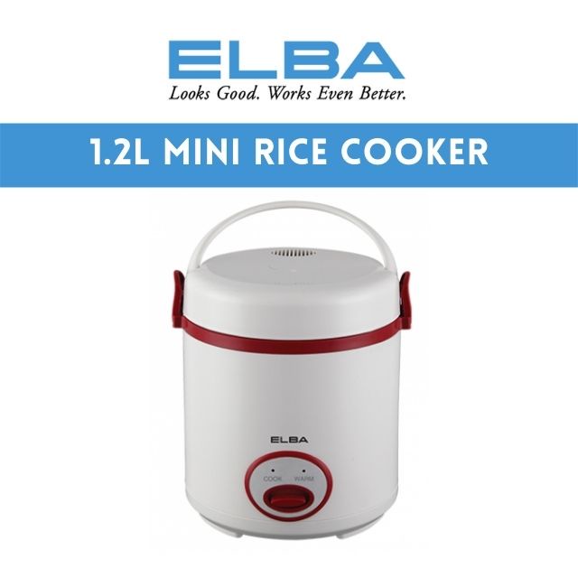 Elba 1.2L Mini Rice Cooker [ERC-D1233(WH)] / 1L Rice Cooker [ERC-E1031 ...