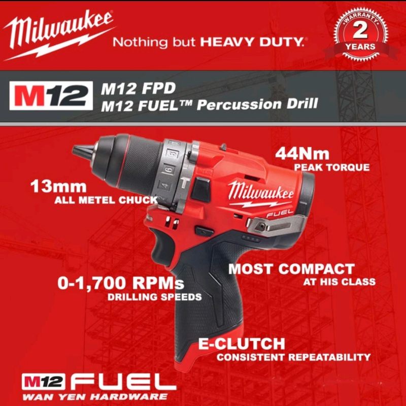 Milwaukee FPD m12 Solo | Shopee Malaysia