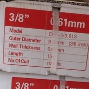 ORIGINAL ACSON COPPER PIPE 0.61MM 1/4 3/8 1/2 5/8 3//4 | Shopee Malaysia