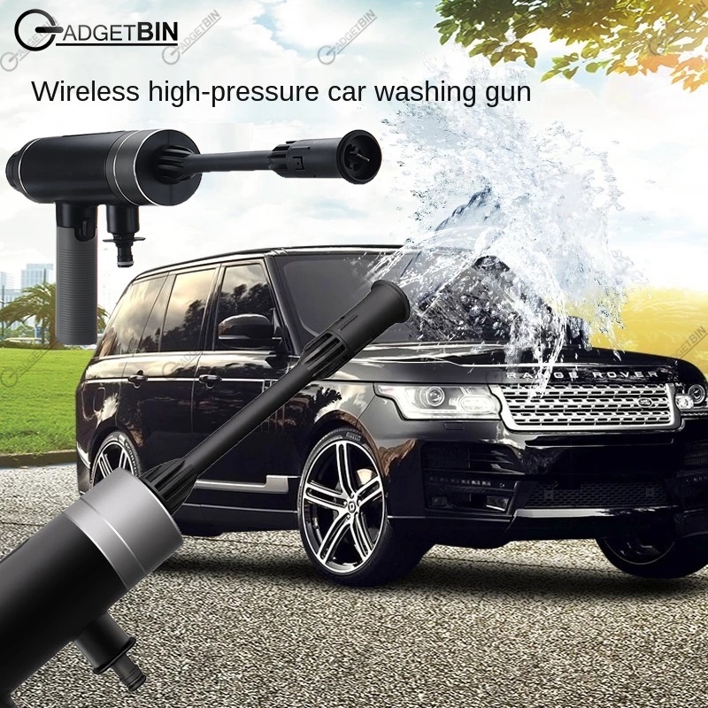 HPC38 Cordless High Pressure Water Gun Car Water Jet Washer Household ...