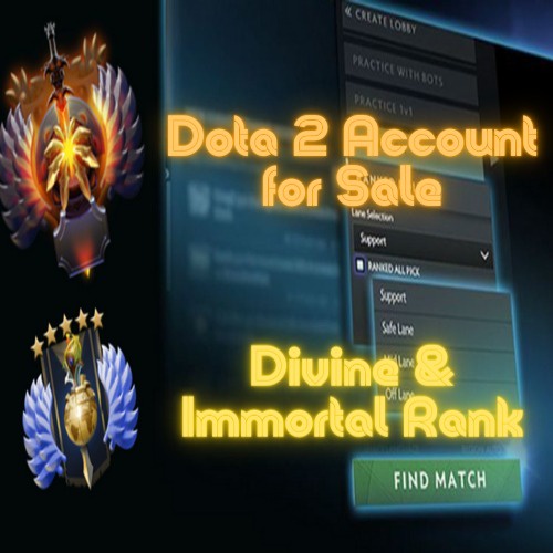Dota2 Divine Account & Immortal Account For Sale - DOTA 2 Account For ...