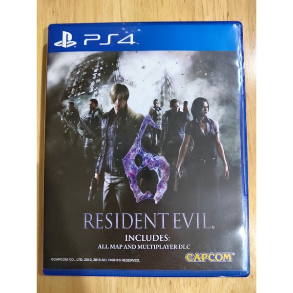 Resident evil 6 R2playstation 4 ps4 disc (English) | Shopee Malaysia