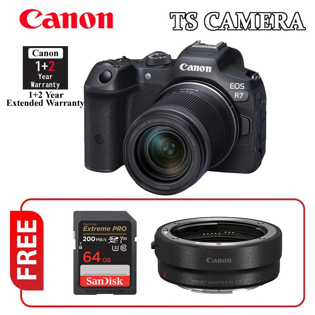 CANON EOS R7 LENS RF-S 18-150MM F3.5-6.3 IS STM KIT | Shopee Malaysia