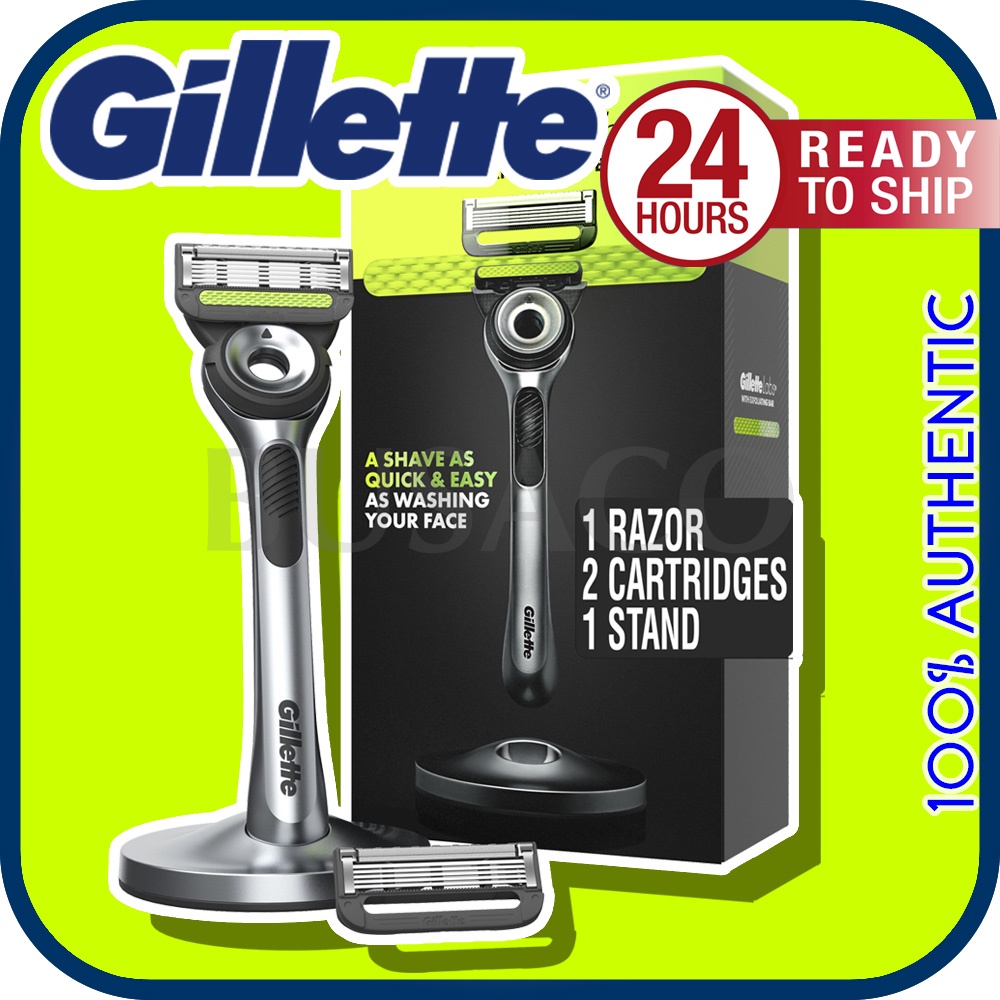 Gillette Labs Men's Razor | Exfoliating Bar Razor | Gold Limited ...