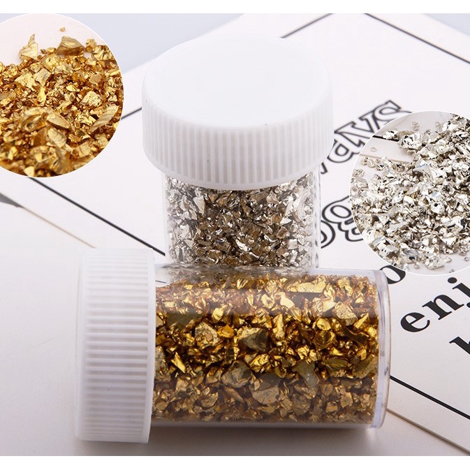 Batu Kecil Pecah Berwarna - Metal Effect Broken Stones Flakes For Epoxy ...