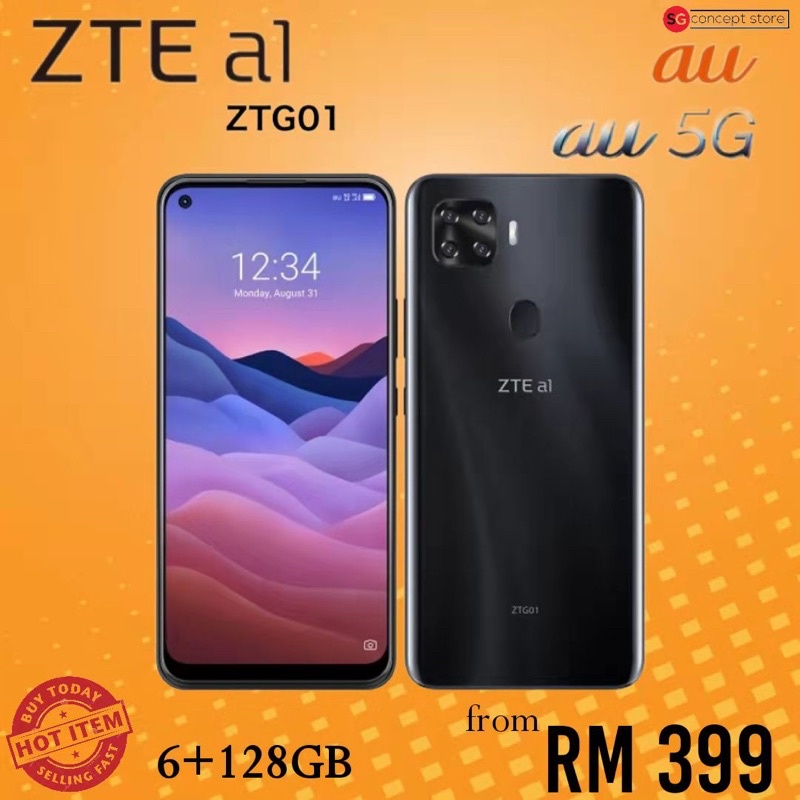 ReviewChael ZTE A1 5G 6GB+ 128GB (Original Second) | Shopee Malaysia