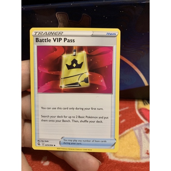 Pokemon Tcg - Playable Trainer Battle VIP pass | Shopee Malaysia