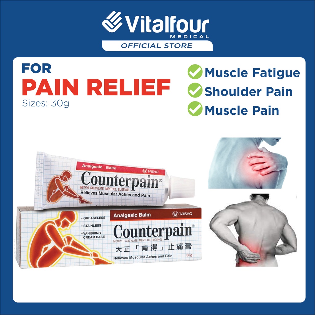 Counterpain 30g - Classic Pain Relief for muscles and joints | Shopee ...