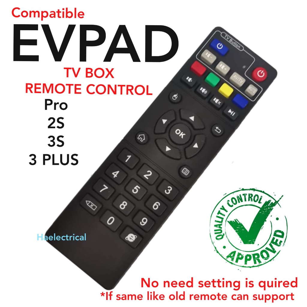 Evpad Pro 2S 3S 3PLUS TV Box Remote Control | Shopee Malaysia