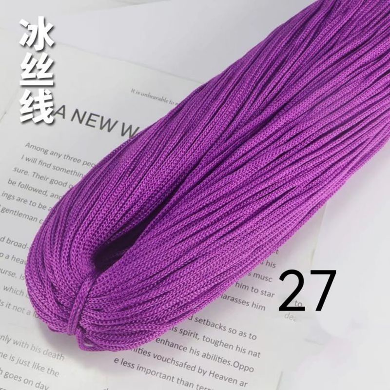 3mm Benang PP Yarn Benang Kait Topi Crochet Yarn Knitting DIY Bag Beg ...