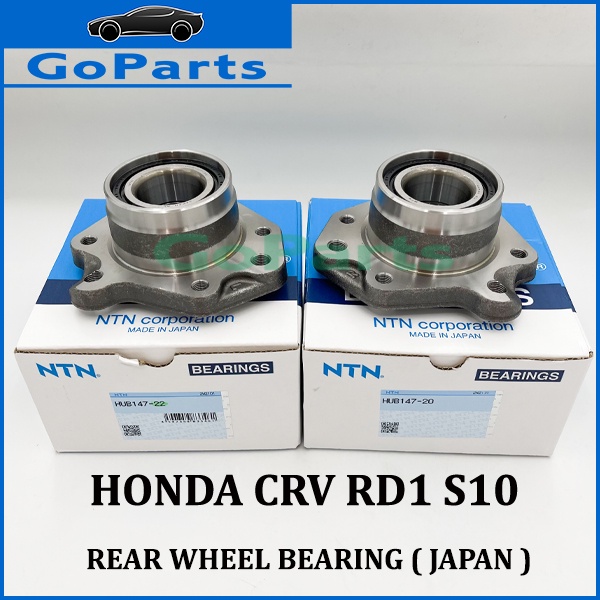 NTN JAPAN Rear Wheel Bearing Hub 2PCS Honda CRV RD1 S10 [1995~2001 ...