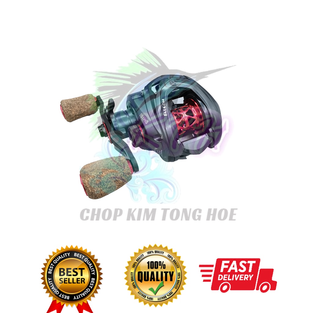 RELIX FALCON BAIT CASTING FISHING REEL(EXTRA SPOOL) | Shopee Malaysia