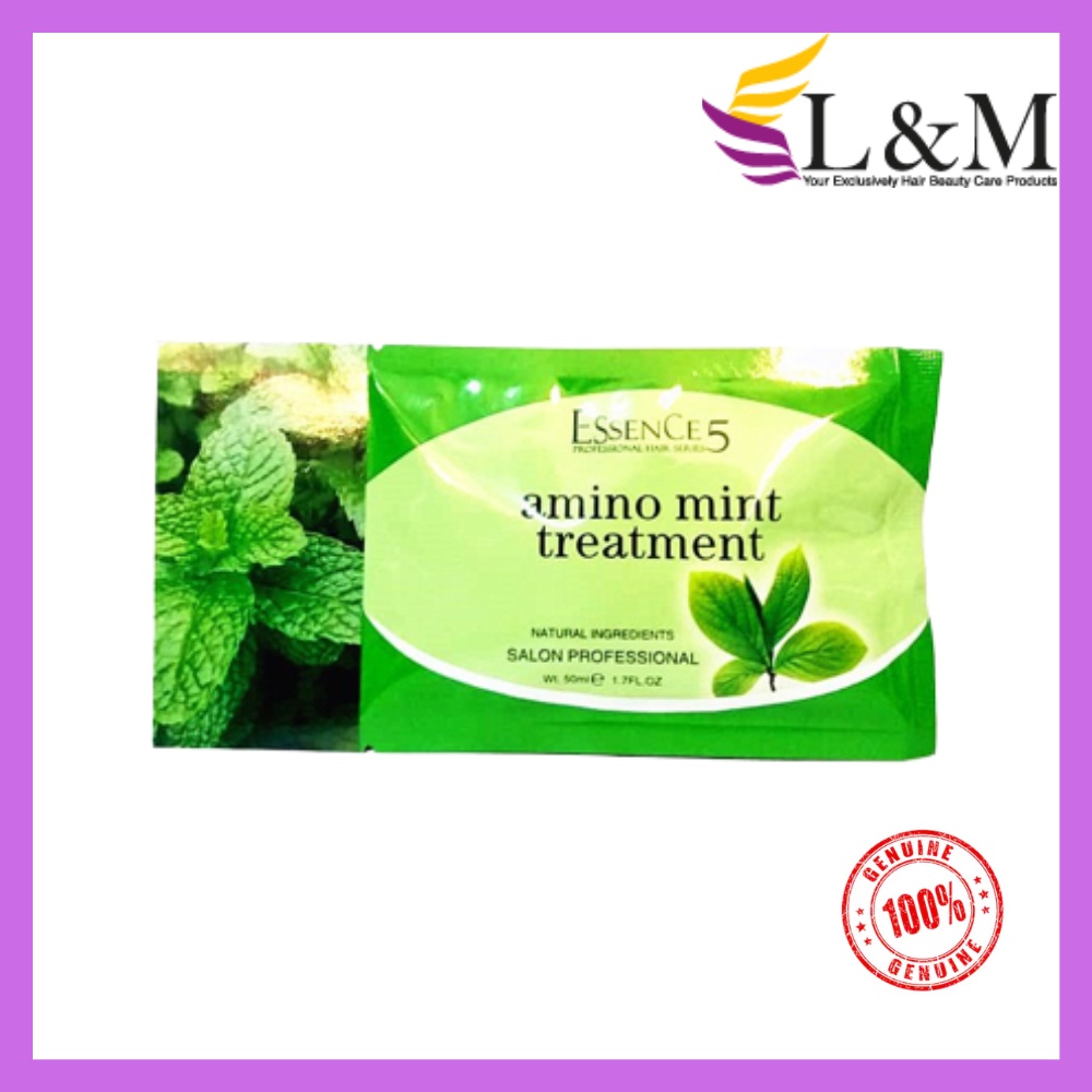 ESSENCE 5 Professional Hair Series Amino Mint Treatment 50ml | Shopee ...