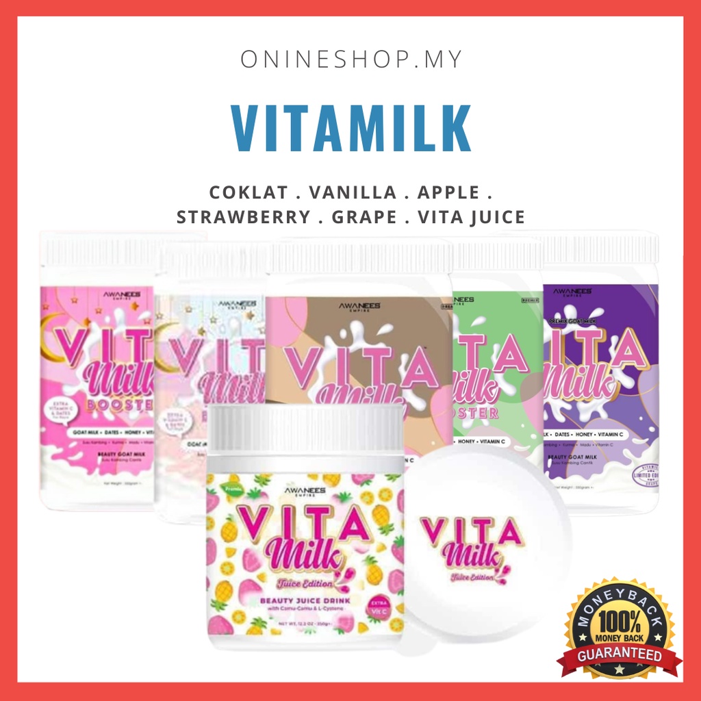 VITAMILK Juice Edition Vitamilk Booster Original Hq Vitamilk Chocolate ...