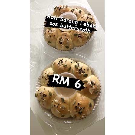 Roti sarang lebah sos butterscotch | Shopee Malaysia