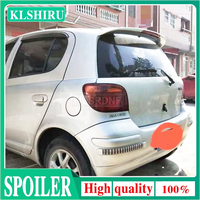 Use For Toyota Vitz Spoiler Rear Trunk Lid Car Spoiler Wing 2002--2013 ...