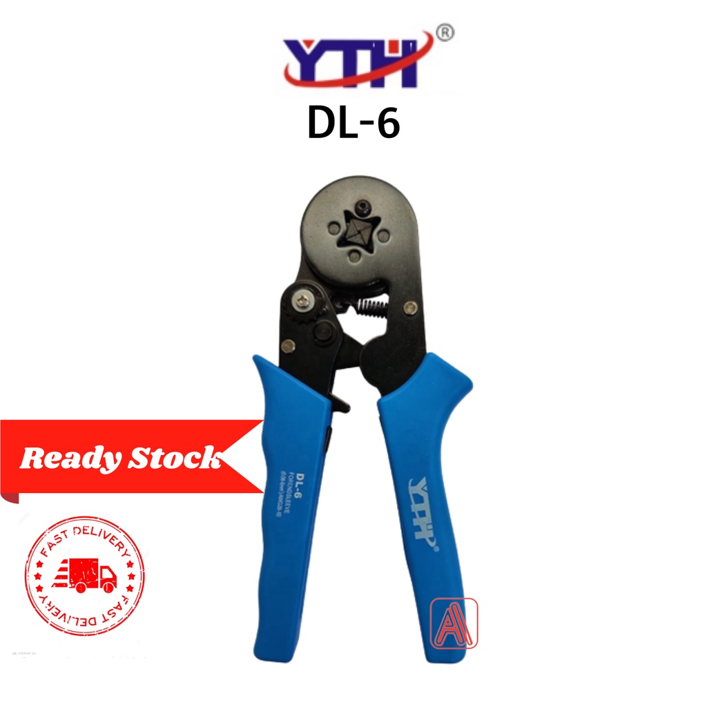 YTH DL-6 Crimping Plier Range 0.5-6mm ( HSC8 6-4 )Wire Self-Adjustable ...