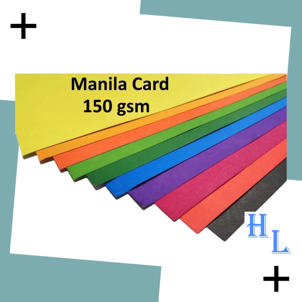 Prima Manila Card 20" X 25" 160gsm Various Colour - (1's) | Shopee Malaysia