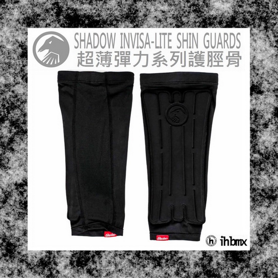 SHADOW INVISA-LITE SHIN GUARDS Ultra-Thin Stretch Series Guard Bone ...