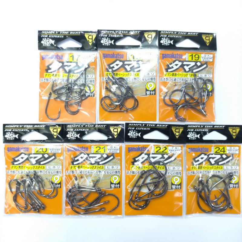 GAMAKATSU TAMAN BLACK HOOK JAPAN | Shopee Malaysia