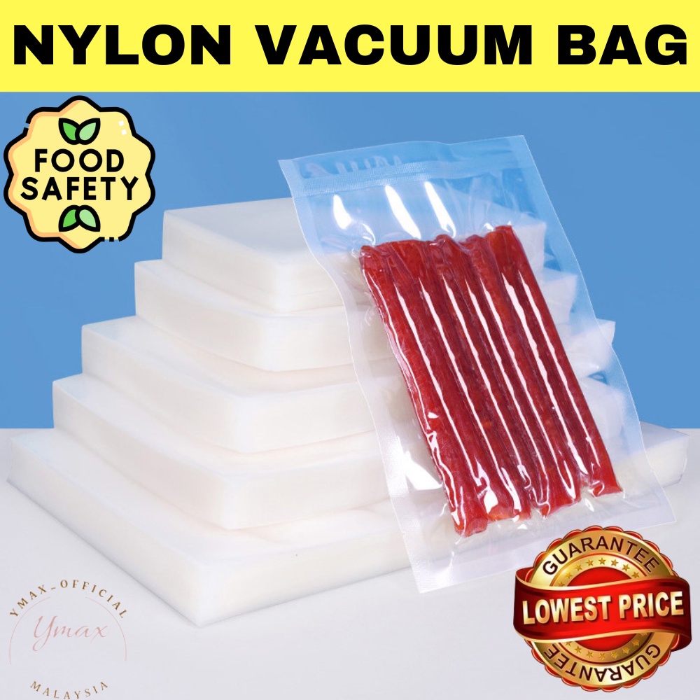 ‼️Wholesale Price‼️ 50PCS Nylon Food Grade Vacuum Bag / 尼龙透明真空袋 [LOWEST ...