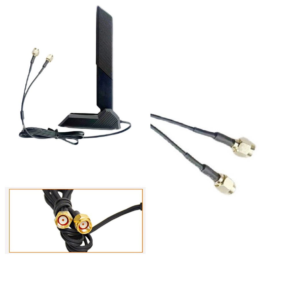 For ASUS 2T2R WIFI Antenna For ROG STRIX Z690 F Gaming WIFI 6E X570 PRO ...