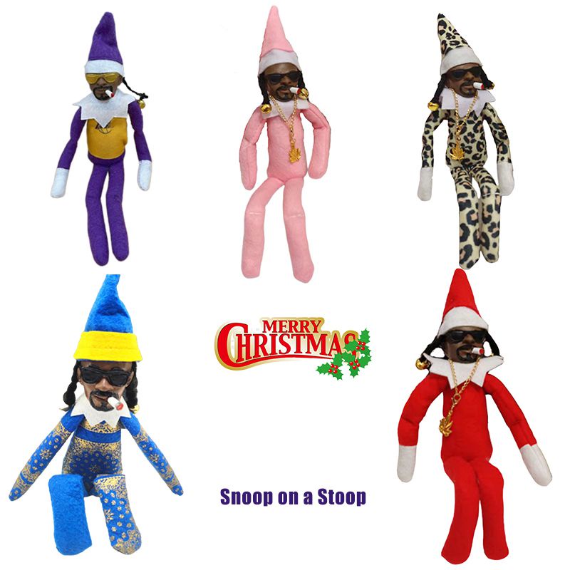 Snoop On Distinctive The Stoop Christmas Elf Doll Plush Home Decor Toy ...
